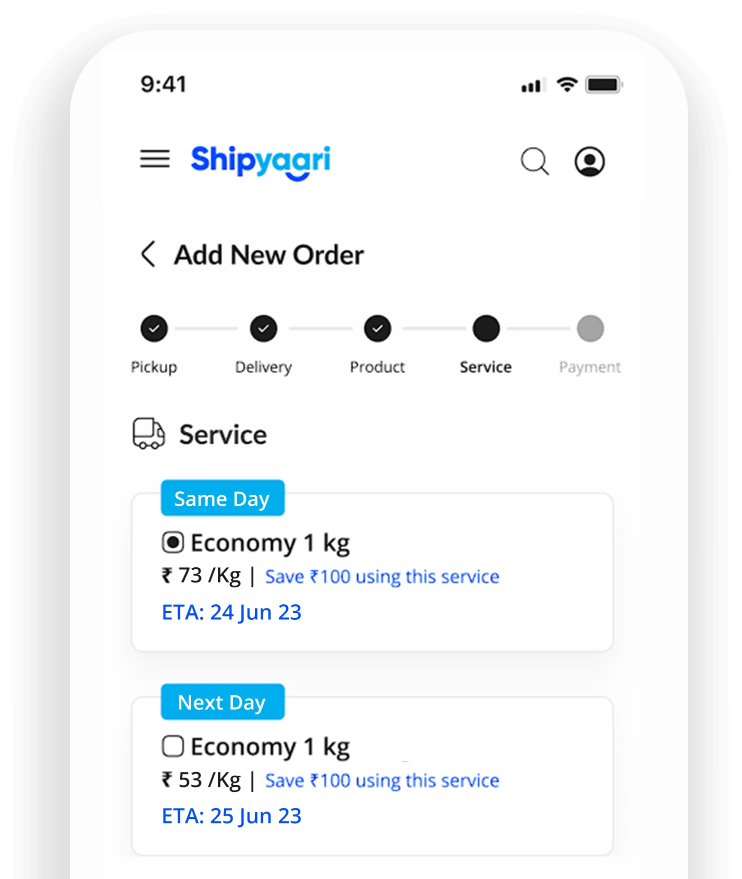 Sprint Delivery: Same Day Delivery & Next Day Delivery | Shipyaari